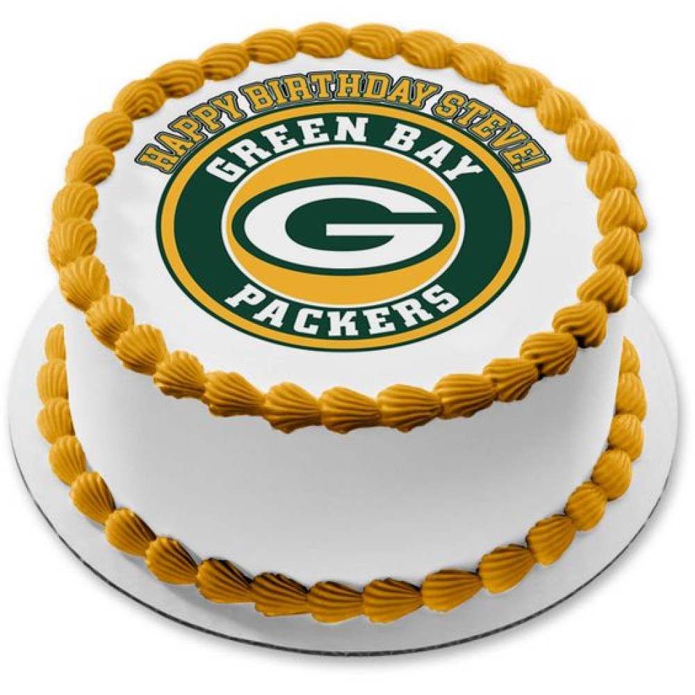 Green Bay Packers NFL Logo Theme Cake Delivery In Delhi and Noida