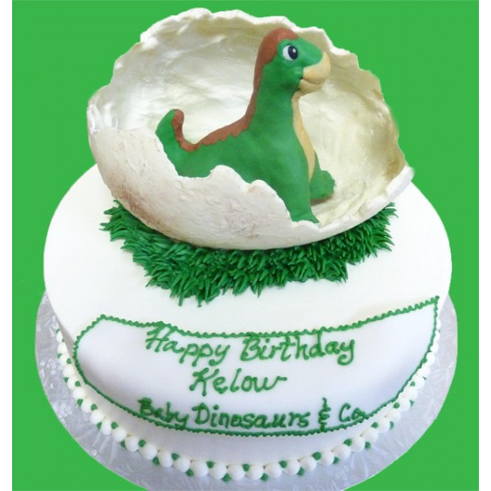 Dinosaur Egg Fondant Cake Delivery In Delhi NCR
