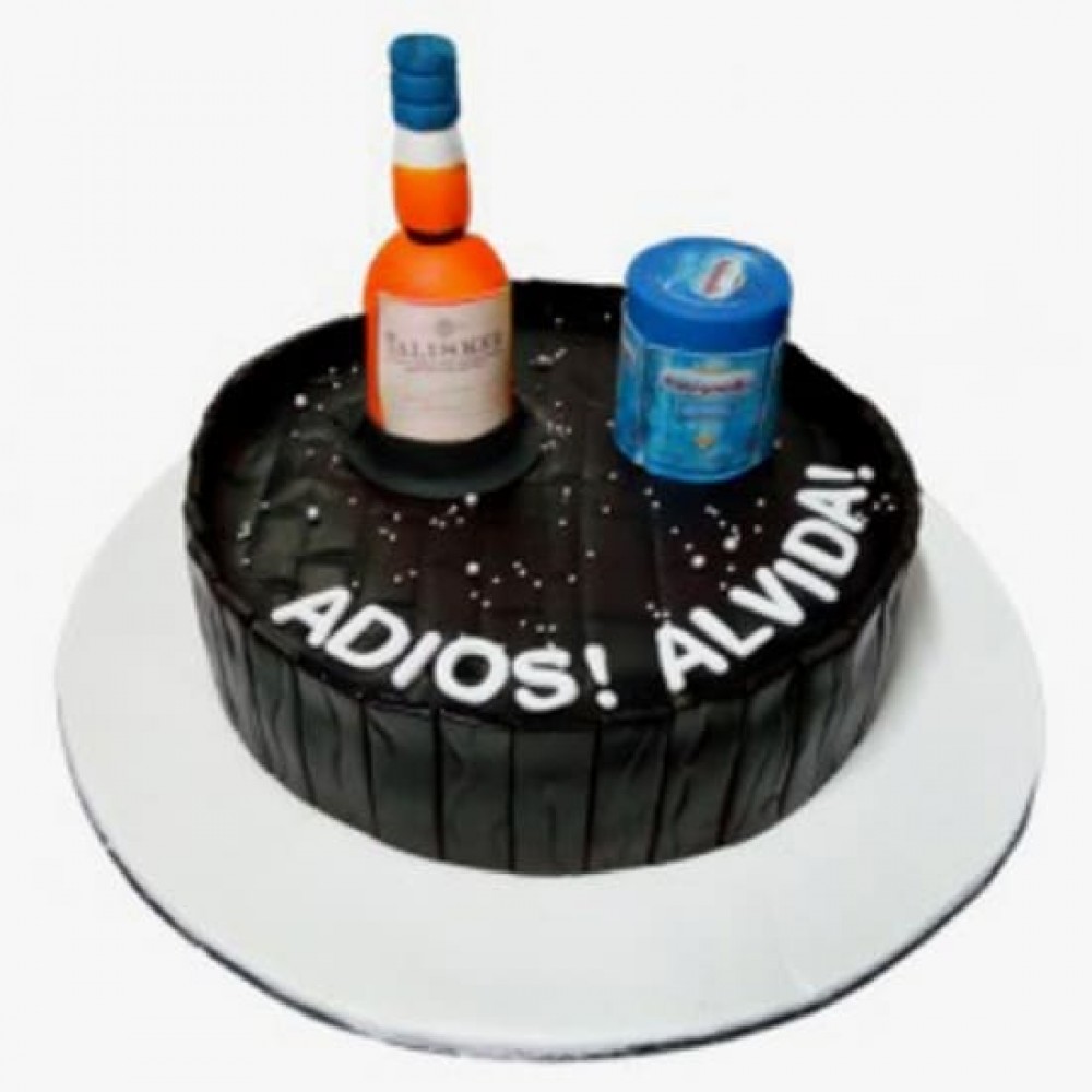 Beer With Gutka Cake Delivery In Delhi NCR