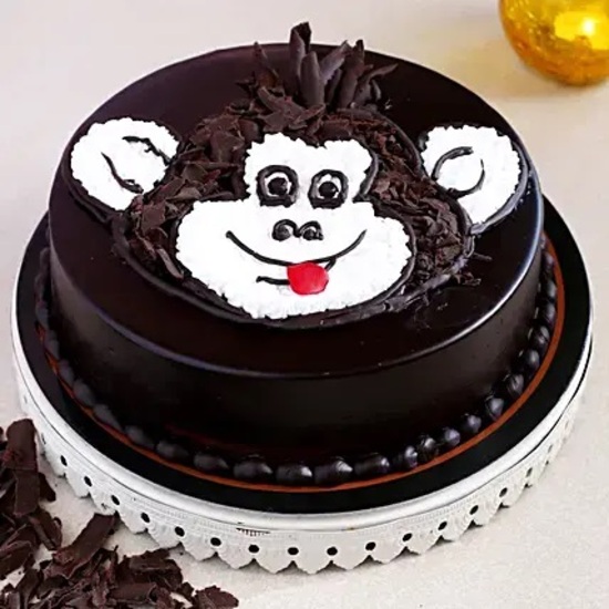 Monkey Face Cake