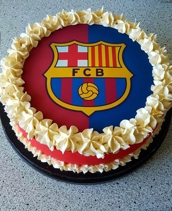 Fcb Logo Cake