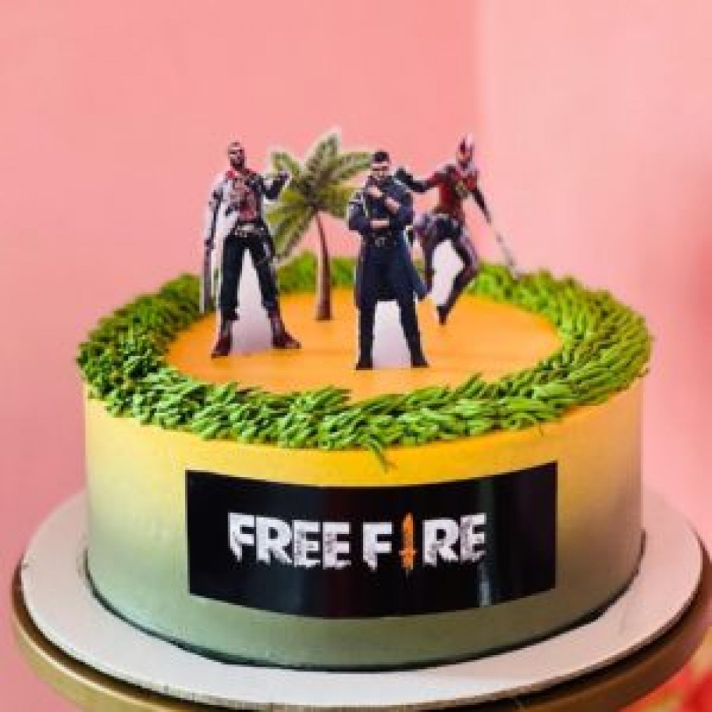Free Fire Characters Cake Delivery in Delhi NCR