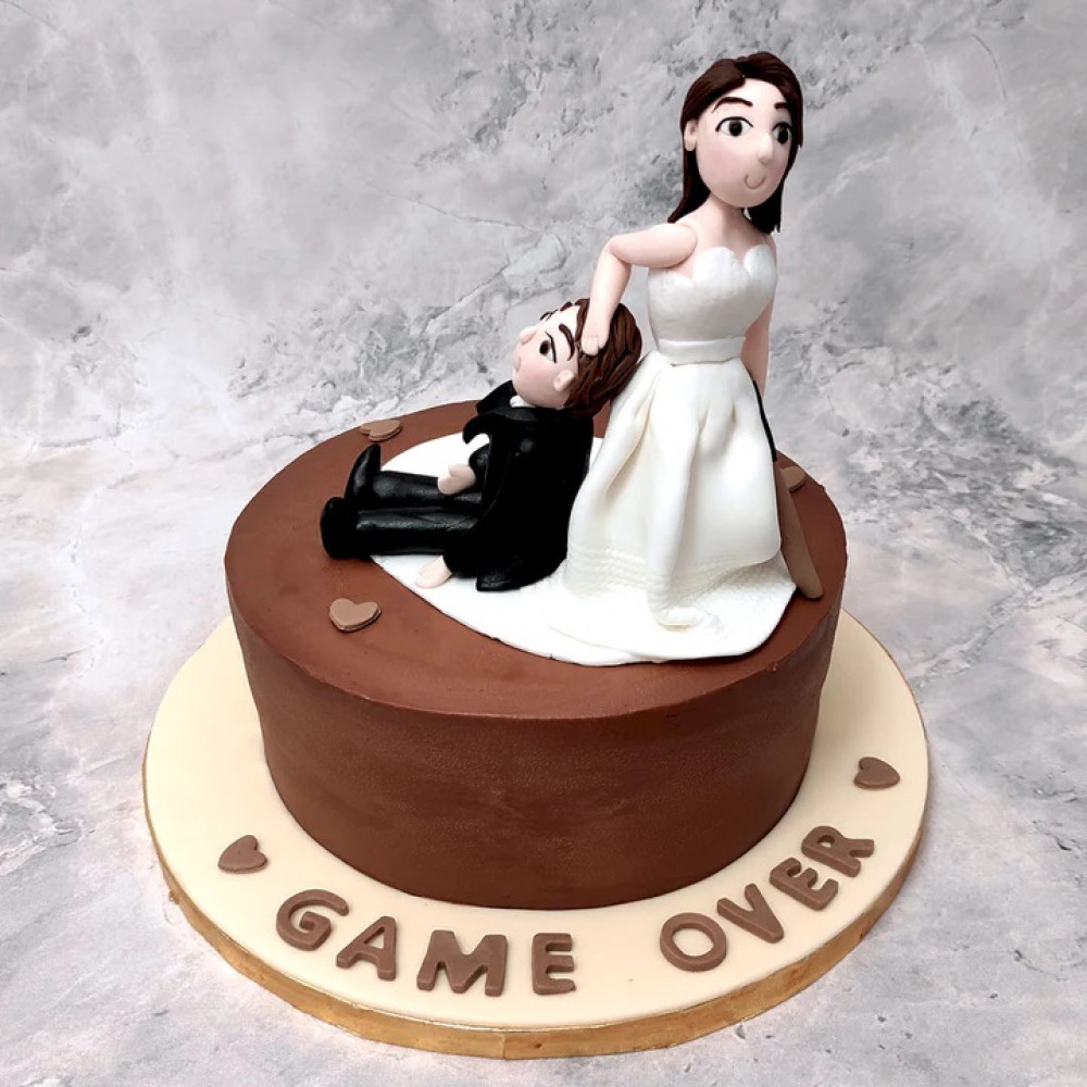 Game Over Cake