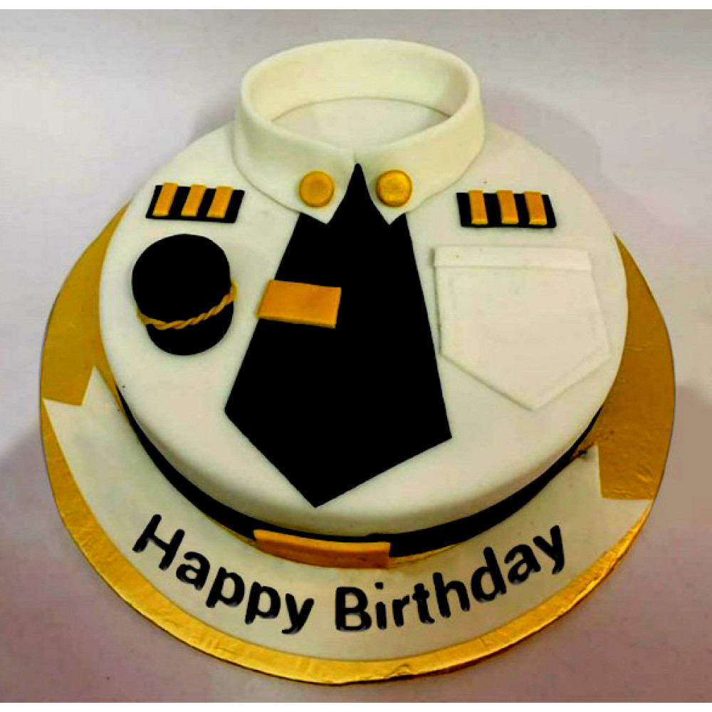 Buy Pilot Uniform Cake Delivery Delhi NCR
