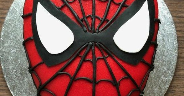 Spidy Face Theme Cake Delivery In Delhi NCR