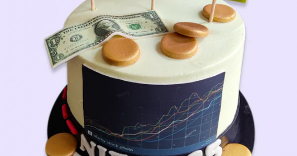 Theme Cakes for Stock Market in Delhi NCR